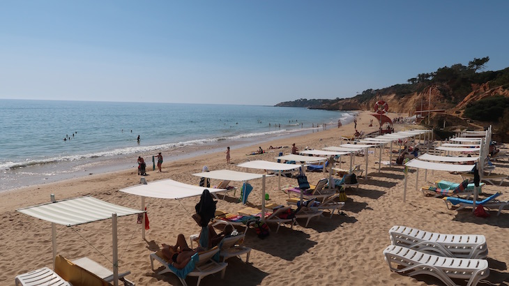 Praia Maria Luísa, Albufeira, Algarve | Viaje Comigo