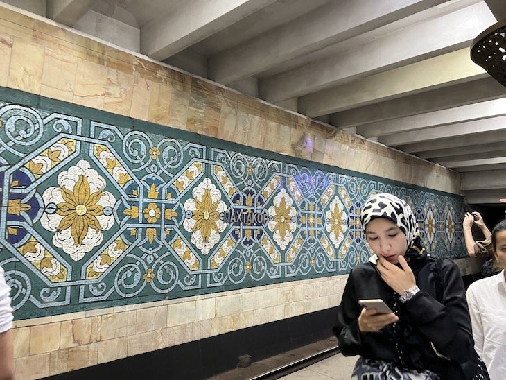 Estações de Metro em Tashkent, Uzbequistão | Viaje ComigoViaje Comigo
